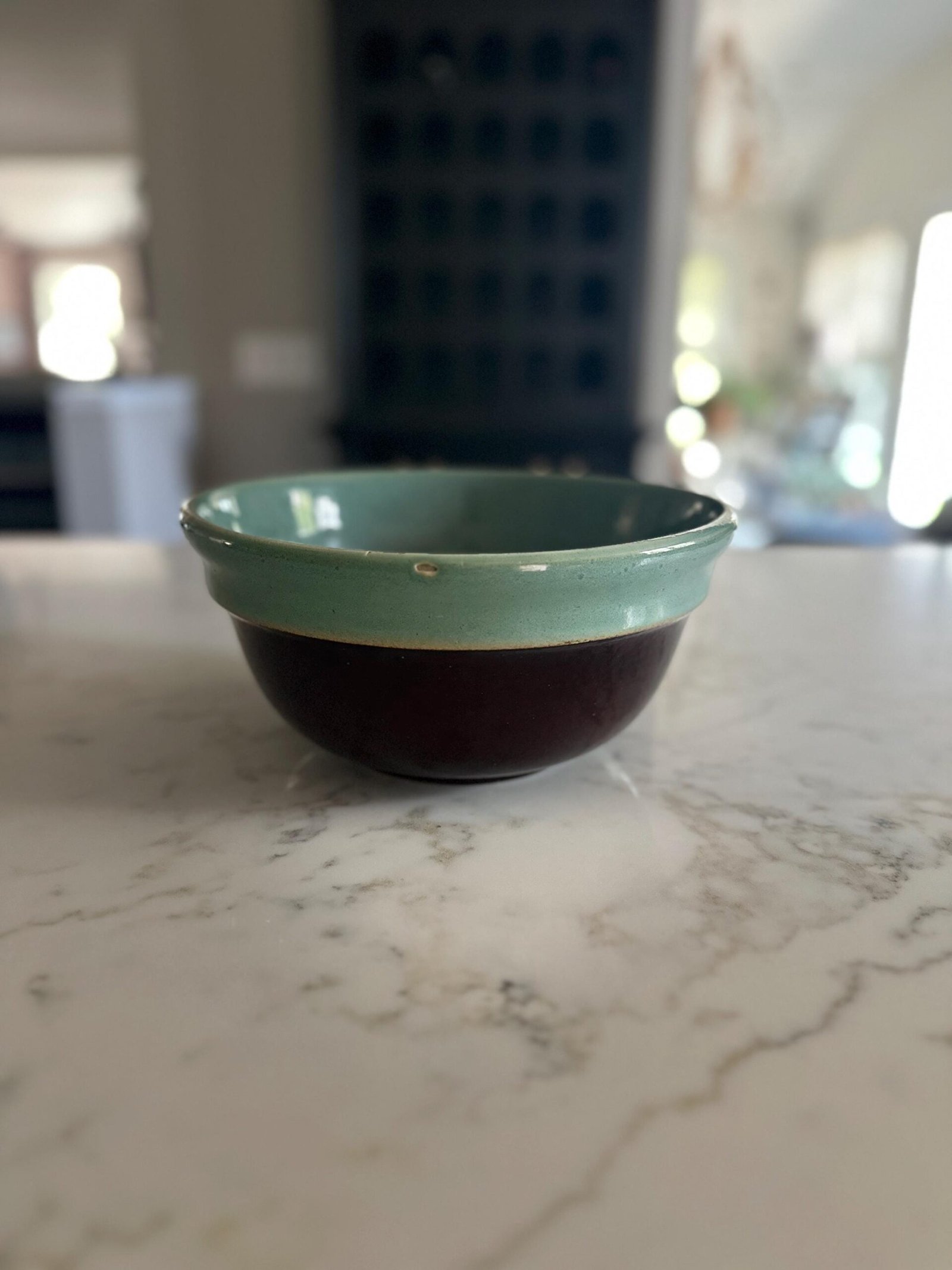 Vintage 1940s Red Wing Provincial Oomph Mixing Bowl | Vintage Attic Finds
